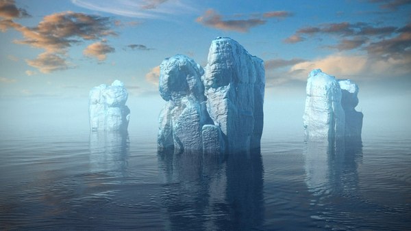 3D real iceberg scan - TurboSquid 1645543