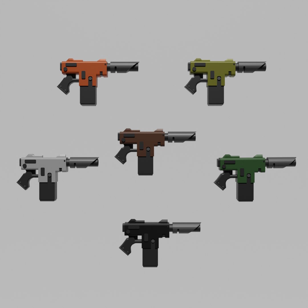 3D Warhammer 40k Thilium-Pattern Hellpistol Model - TurboSquid 2206075