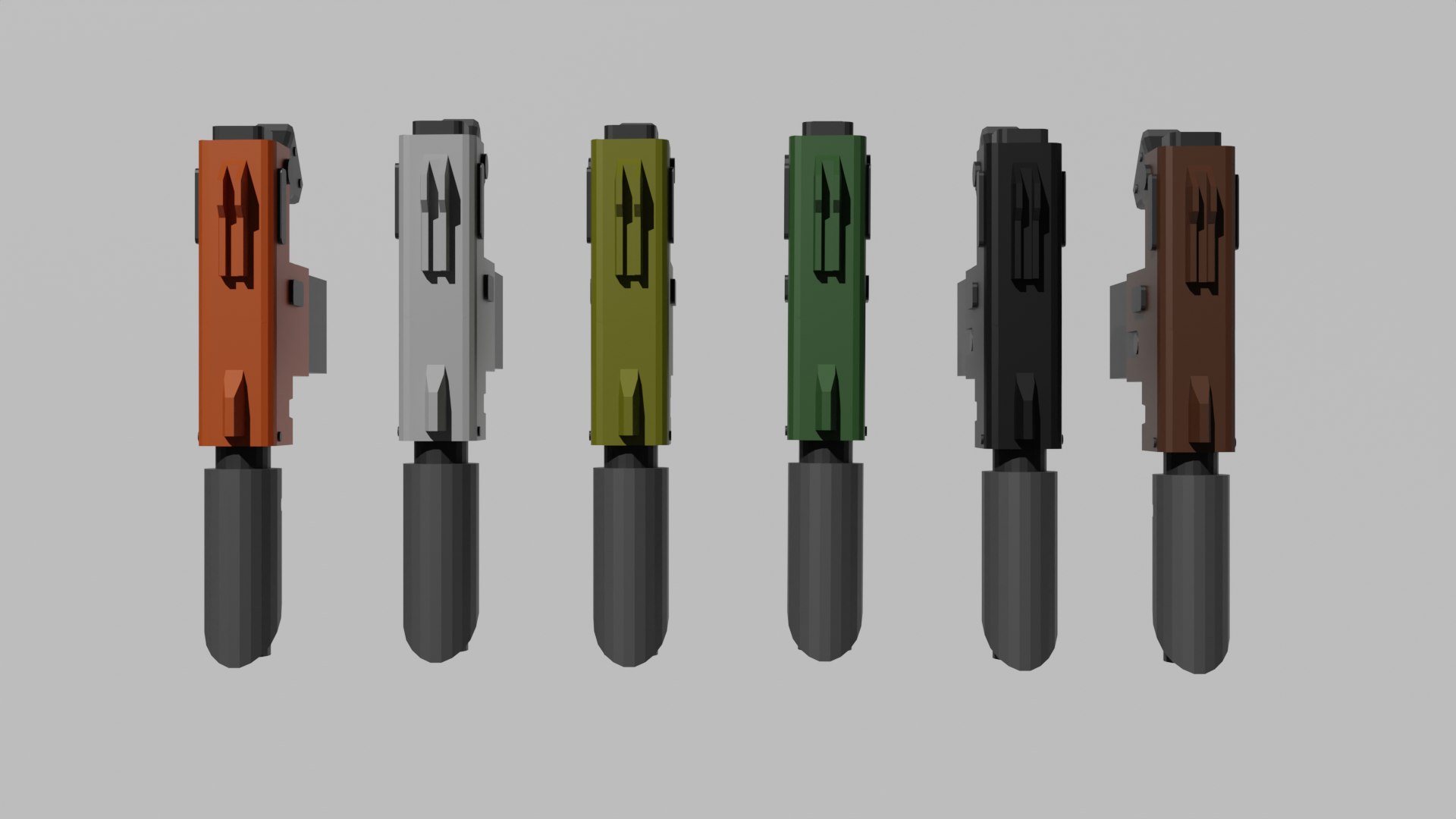 3D Warhammer 40k Thilium-Pattern Hellpistol Model - TurboSquid 2206075