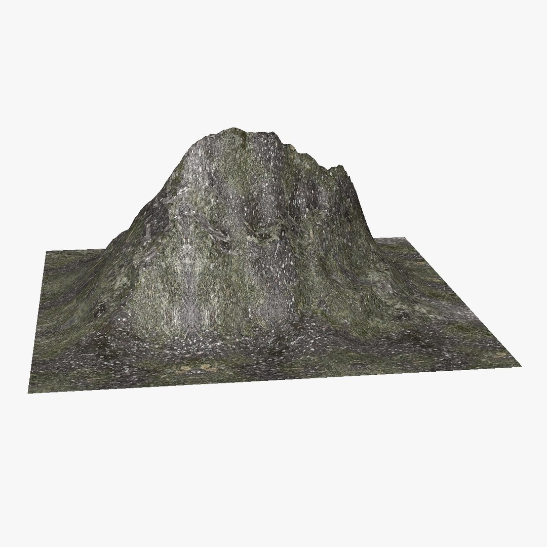 landscape land 3d model