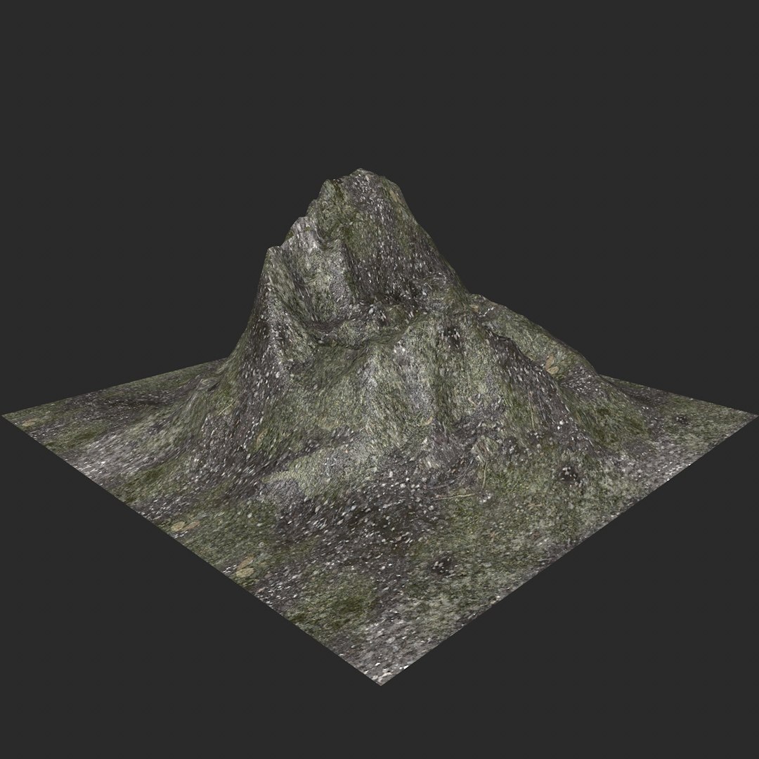 landscape land 3d model