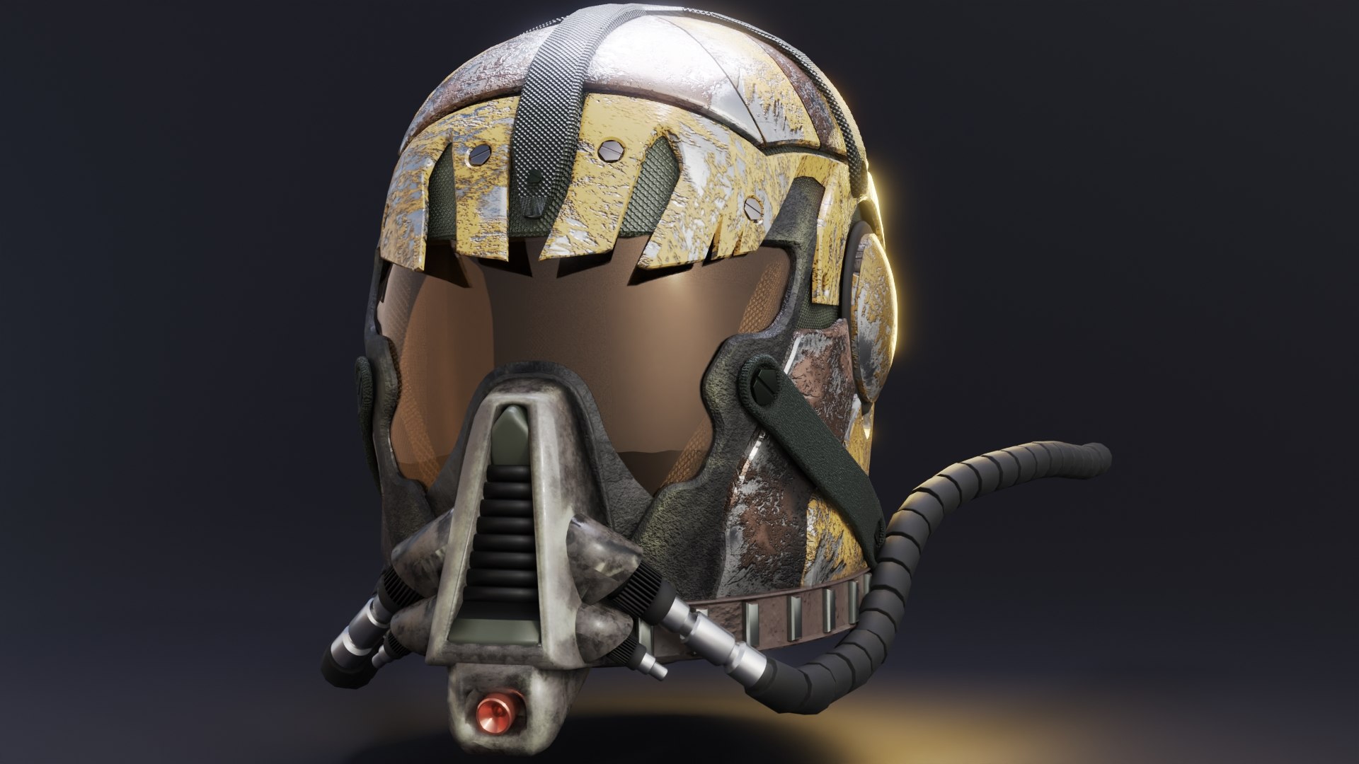 3D Helmet Plated - TurboSquid 2183235