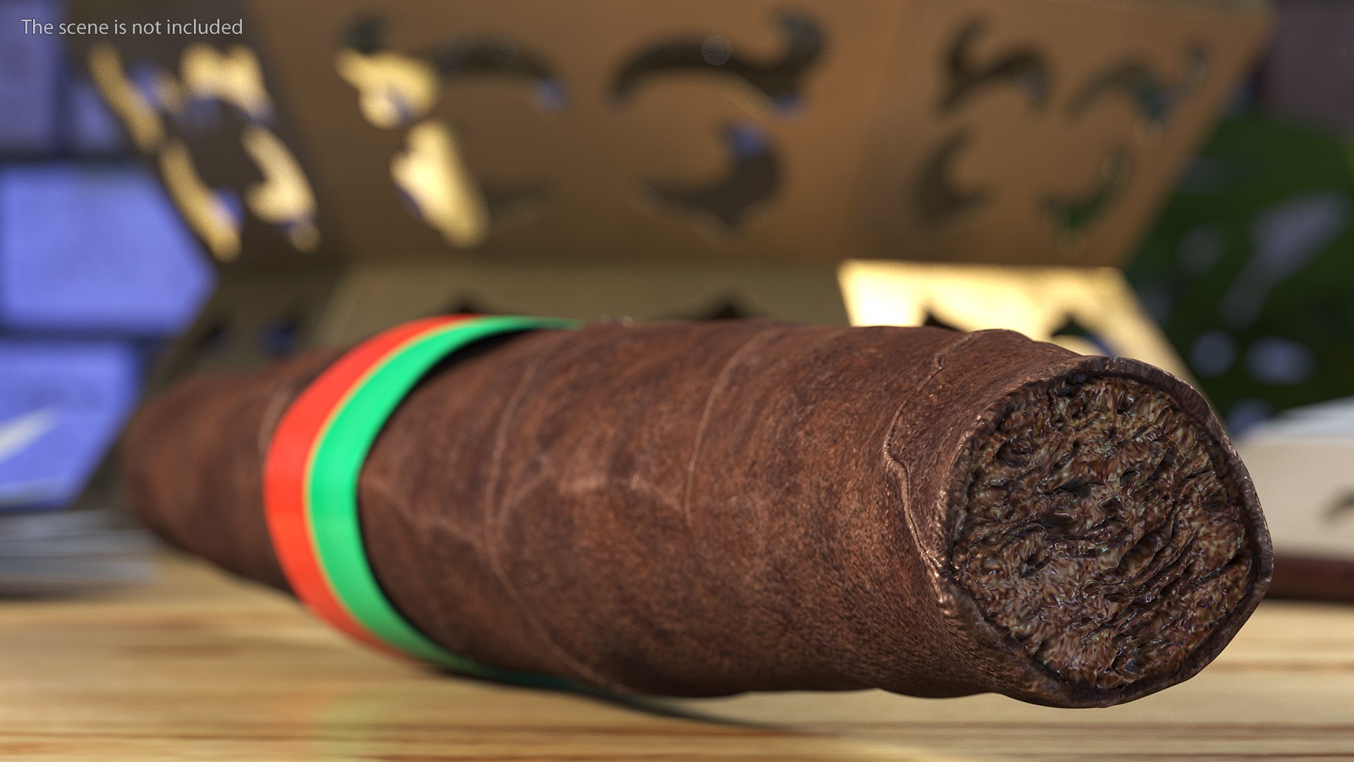 3D Model Italian Cigar - TurboSquid 1853401