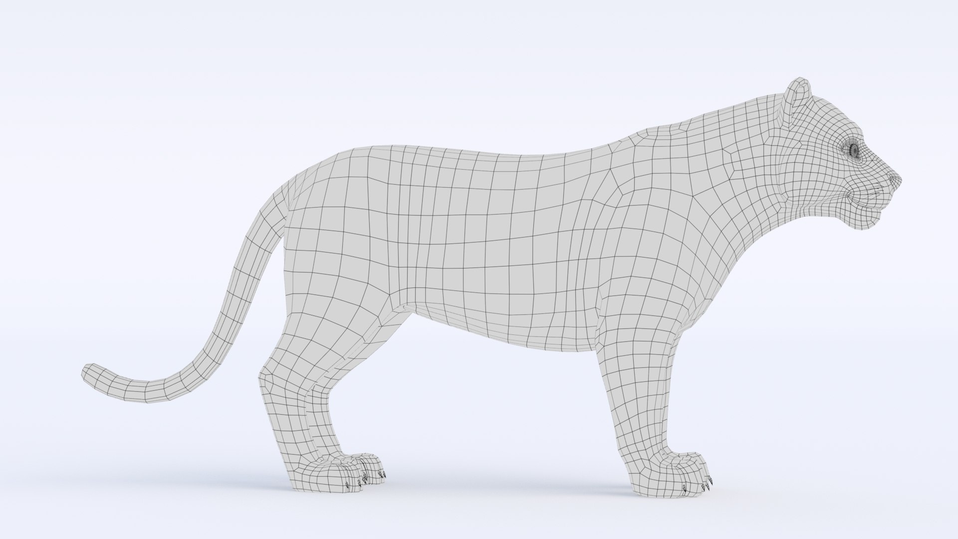 Cartoon Tiger Model - TurboSquid 2320687