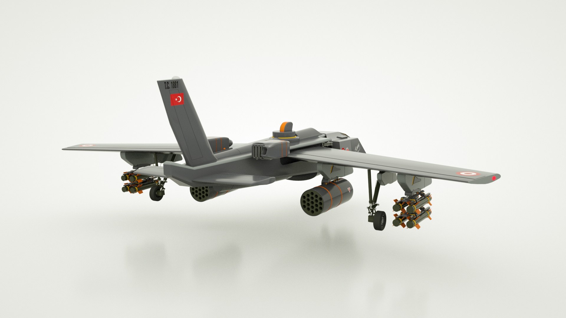 3D Uav Concept - TurboSquid 1724198