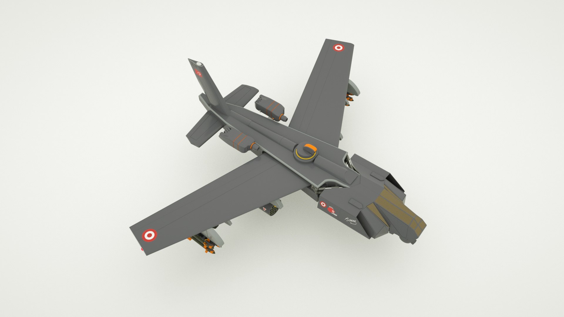 3D Uav Concept - TurboSquid 1724198