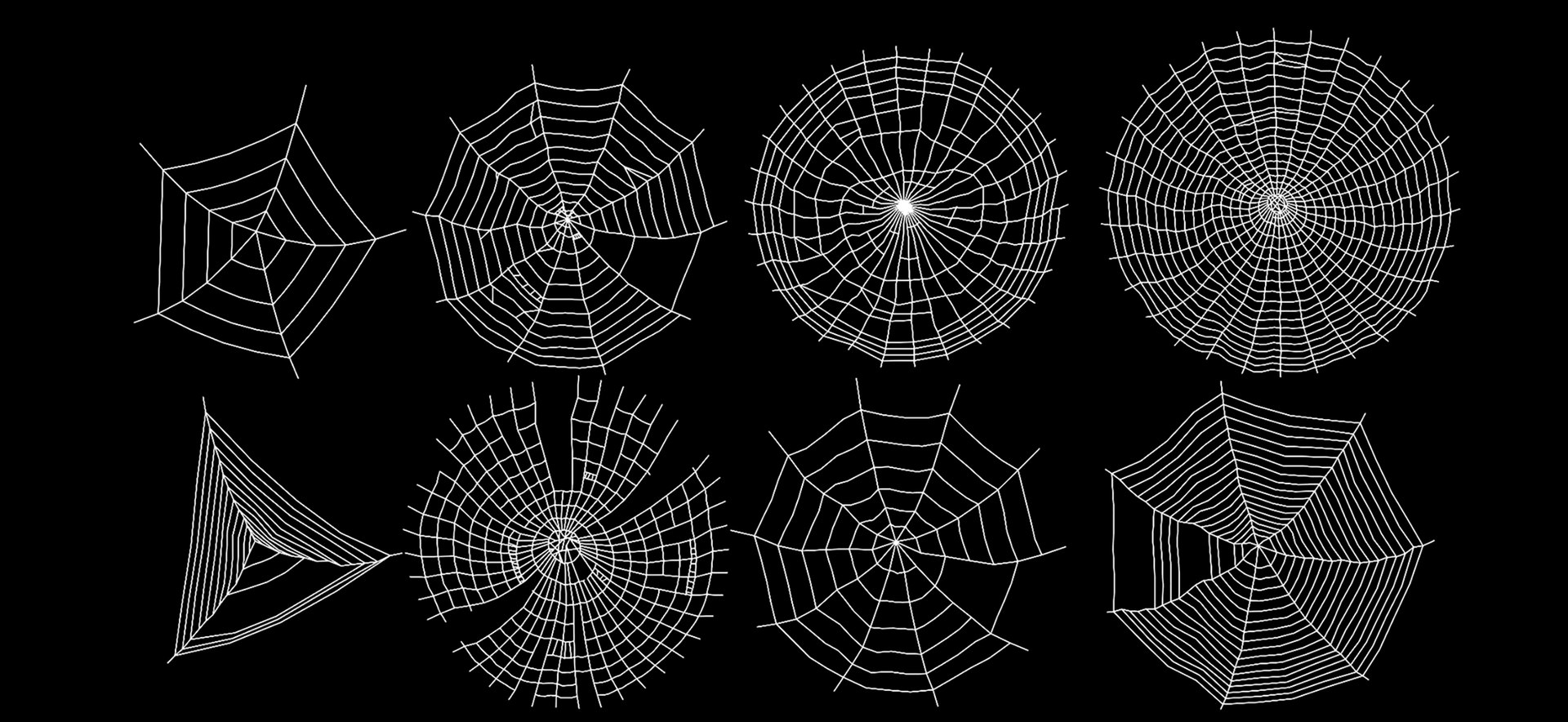 3D Ultimate Spider Webs Pack Model - TurboSquid 2053683