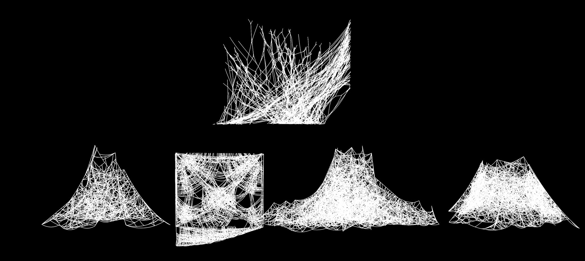 3D Ultimate Spider Webs Pack Model - TurboSquid 2053683