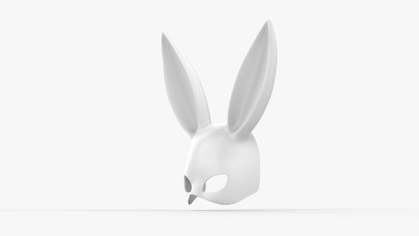 modelo 3d Bunny Rabbit Mask - TurboSquid 1492249