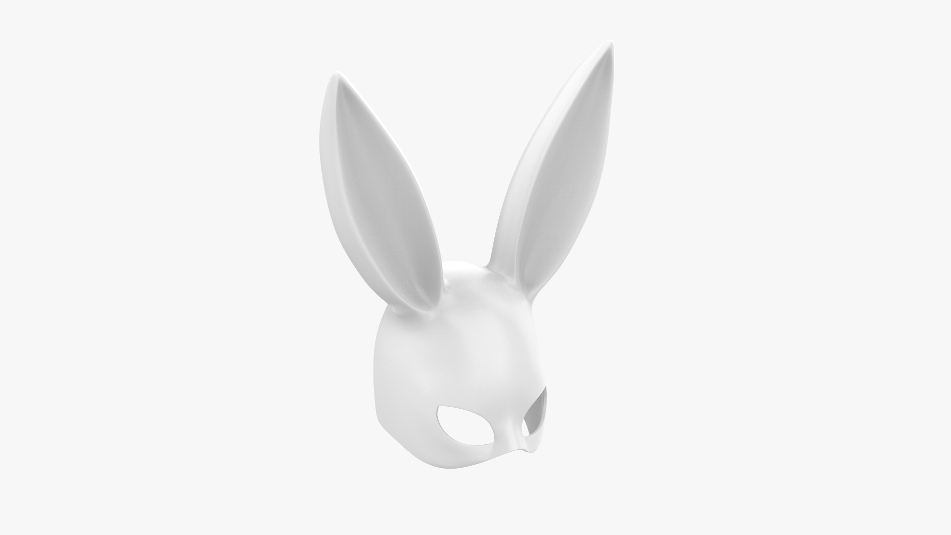 Black Bunny Mask