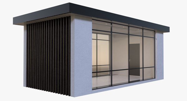 modern pavilion interior x