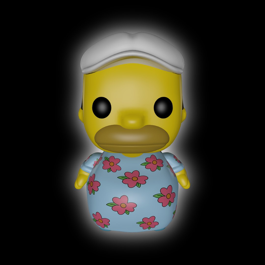 3D homer model - TurboSquid 1548748