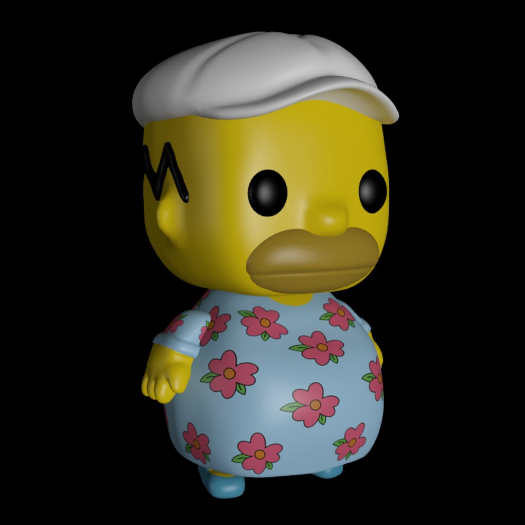 3D Homer Model - TurboSquid 1548748