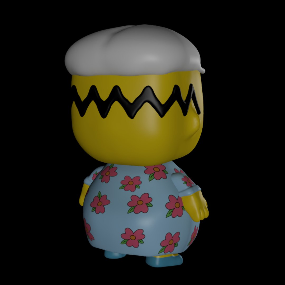 3D Homer Model - TurboSquid 1548748