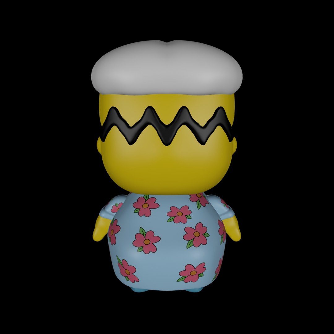 3D Homer Model - TurboSquid 1548748