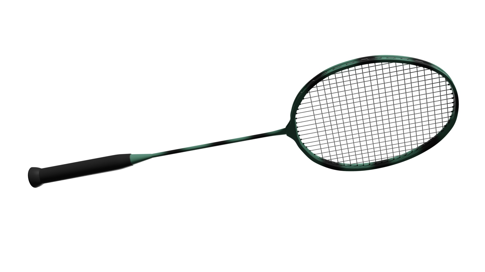 3D Badminton Racket Model - TurboSquid 2110879