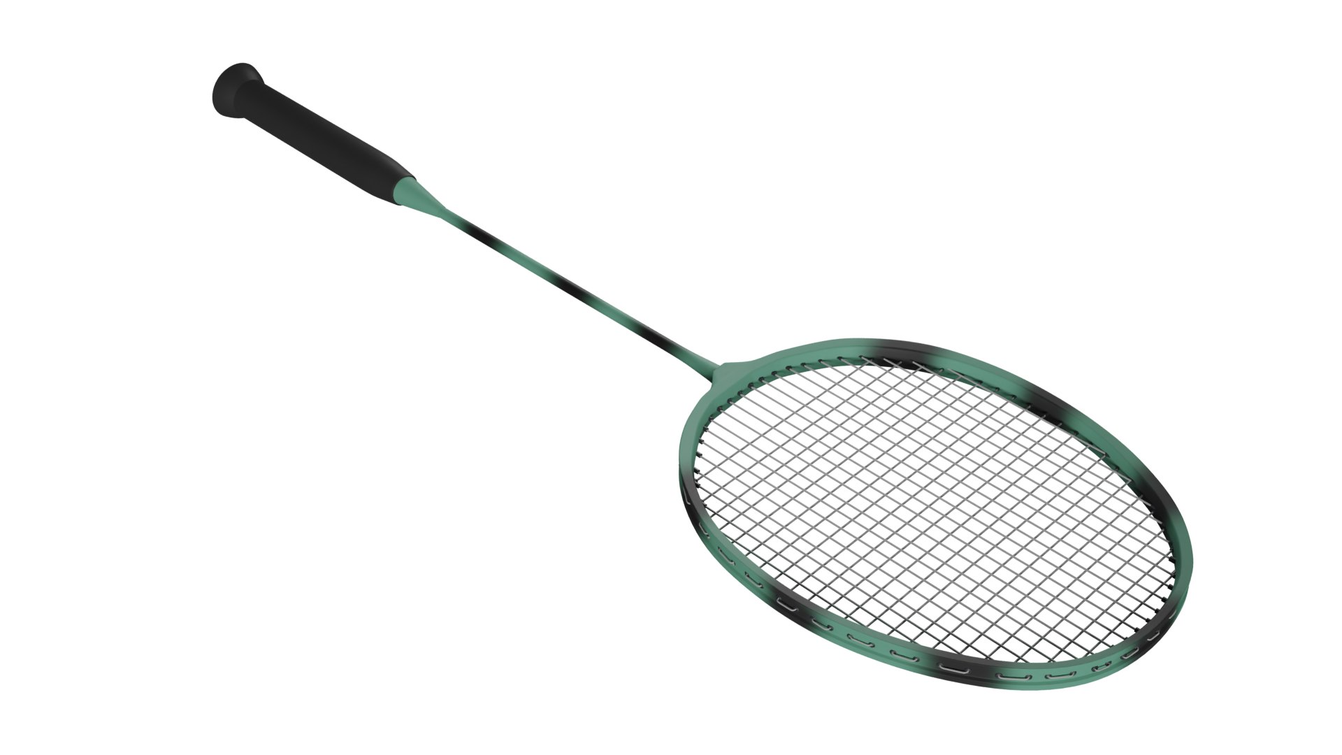 3D Badminton Racket Model - TurboSquid 2110879