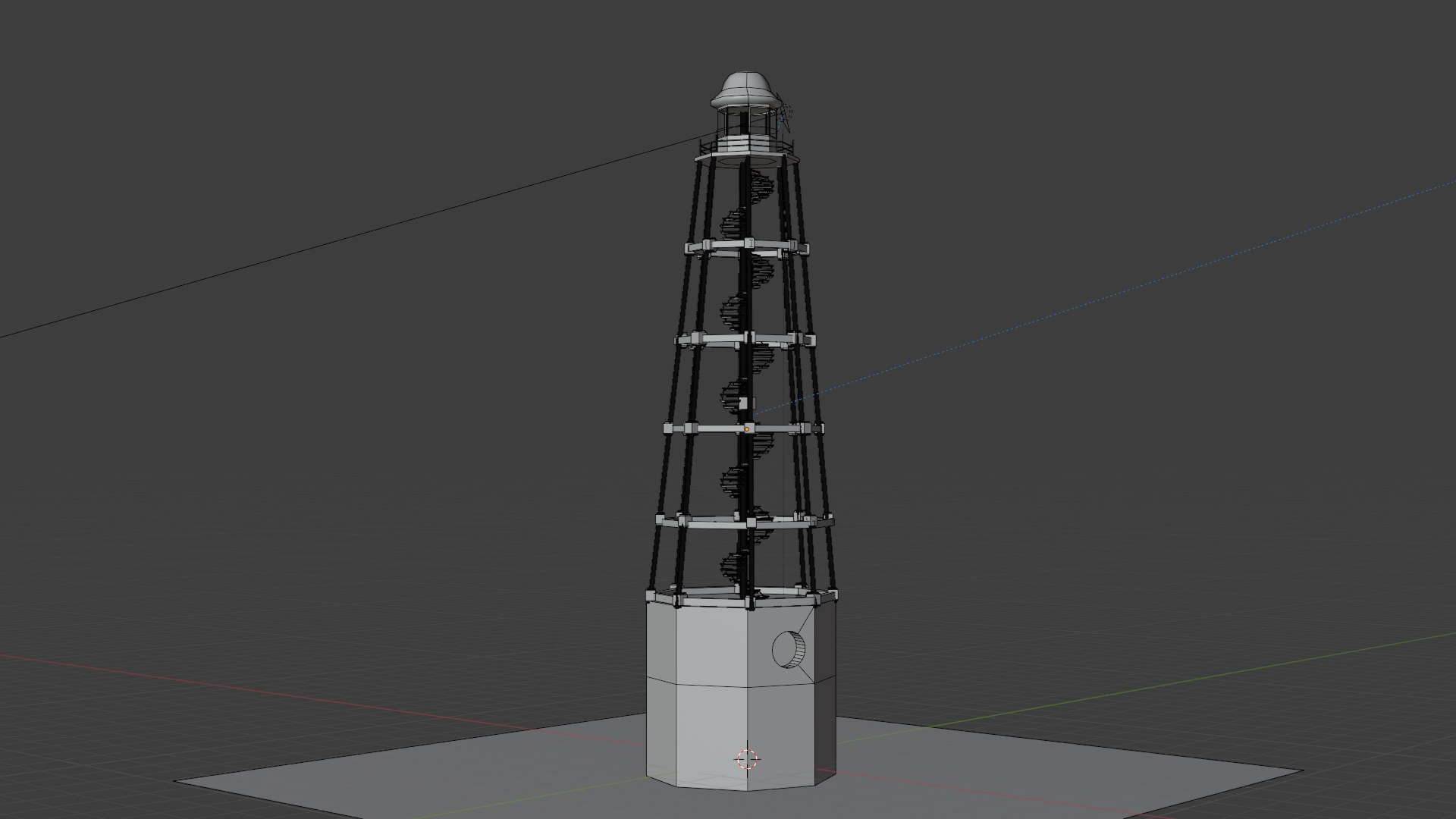 3D LIGHTHOUSE - FARO Low-poly 3D Model Model - TurboSquid 2457574