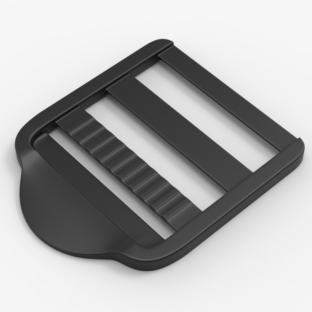Strap Adjuster Piece V2 3D Model - TurboSquid 1240483