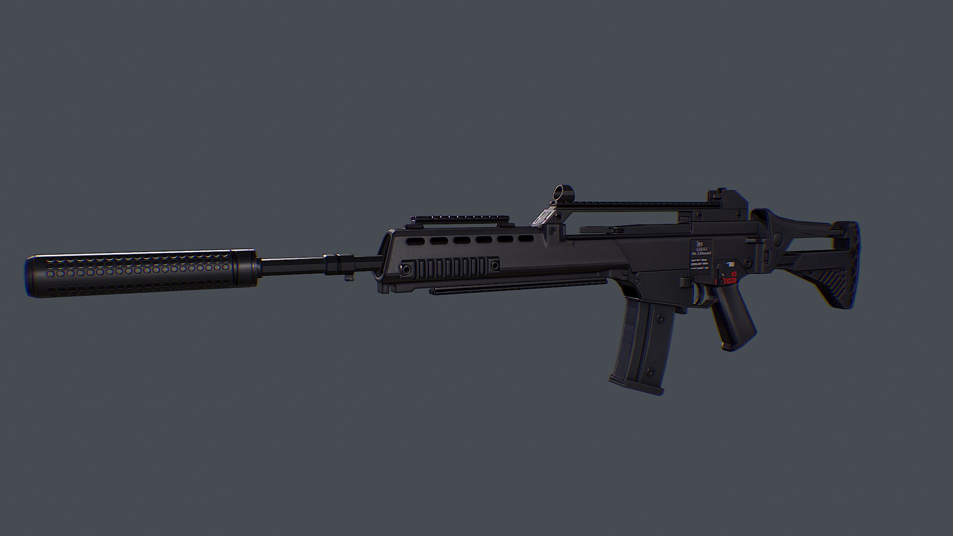 G36A3 Modification Pack 3D Model - TurboSquid 1829182