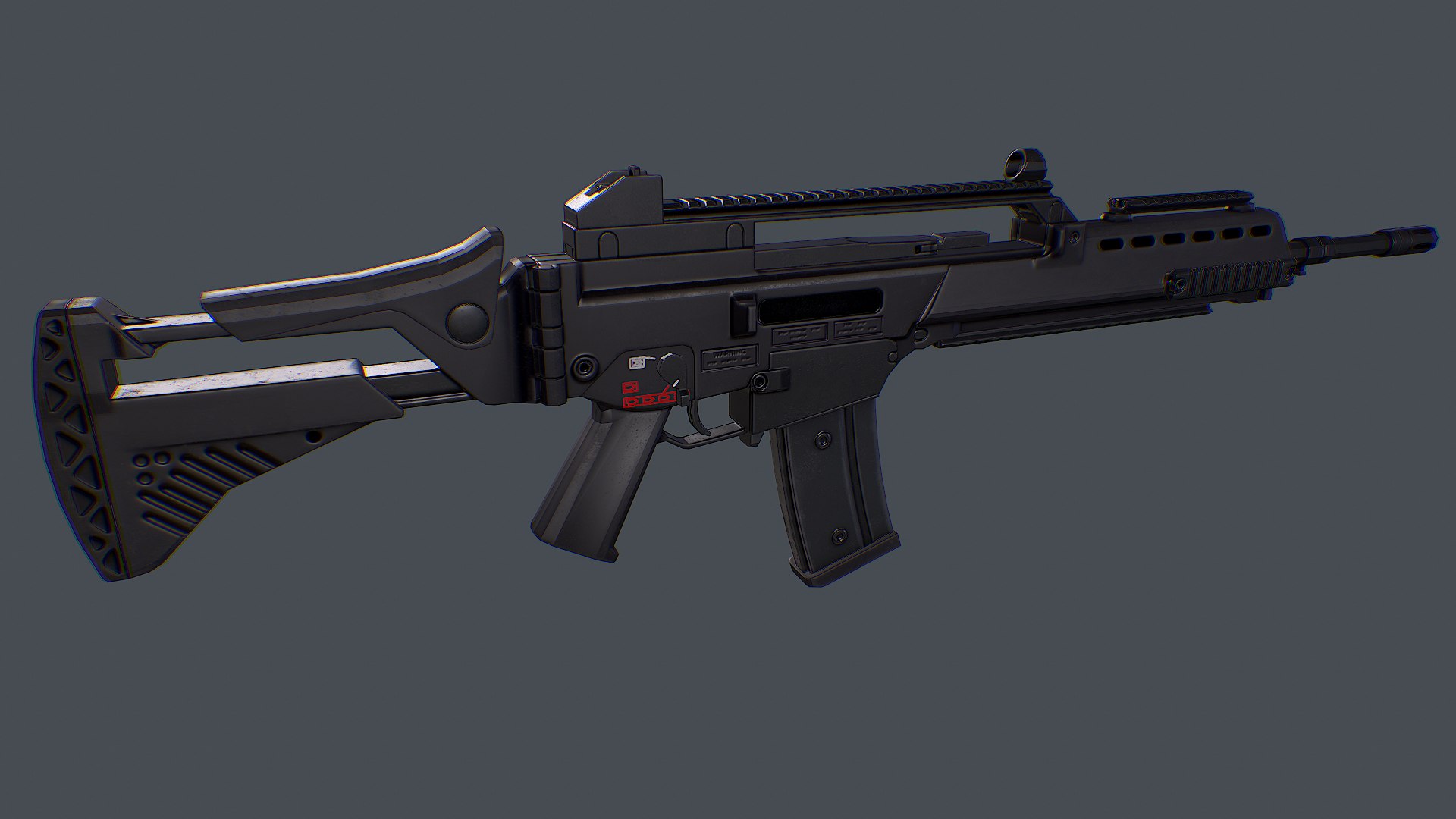 G36A3 Modification Pack 3D model - TurboSquid 1829182