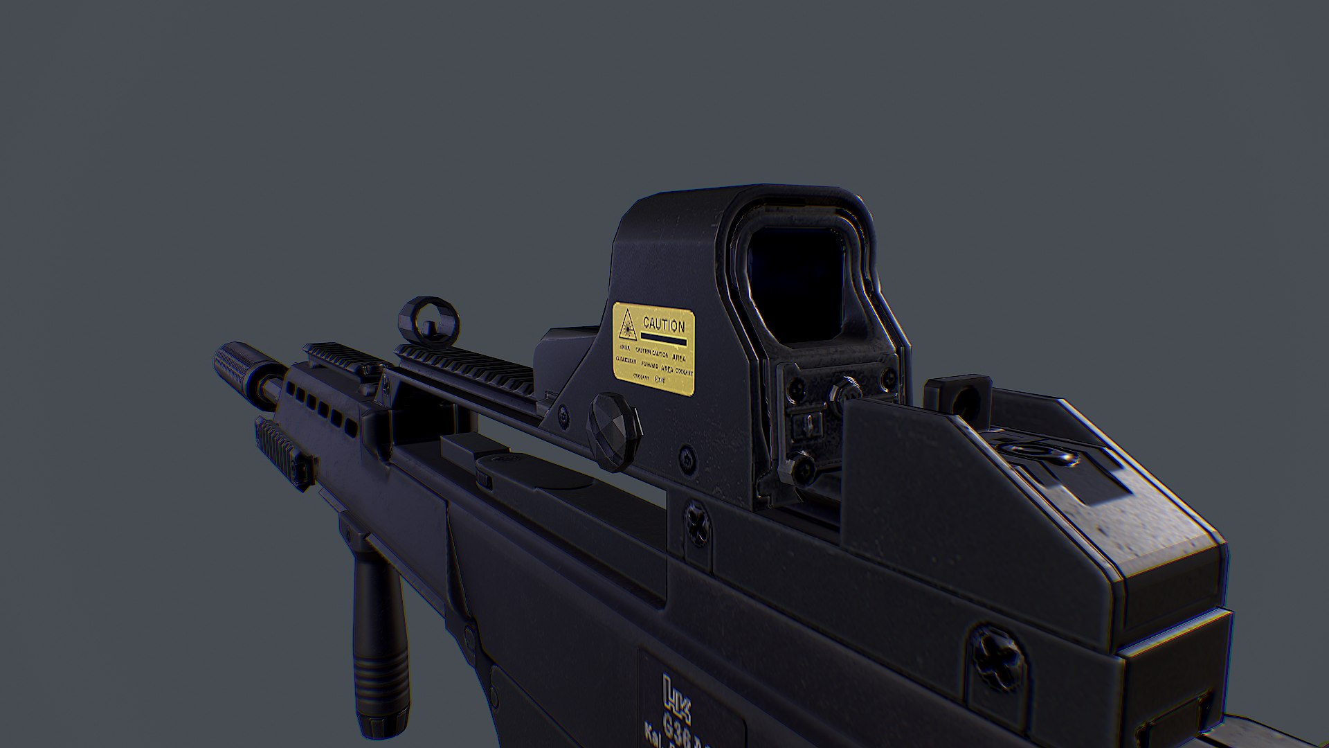 G36A3 Modification Pack 3D Model - TurboSquid 1829182