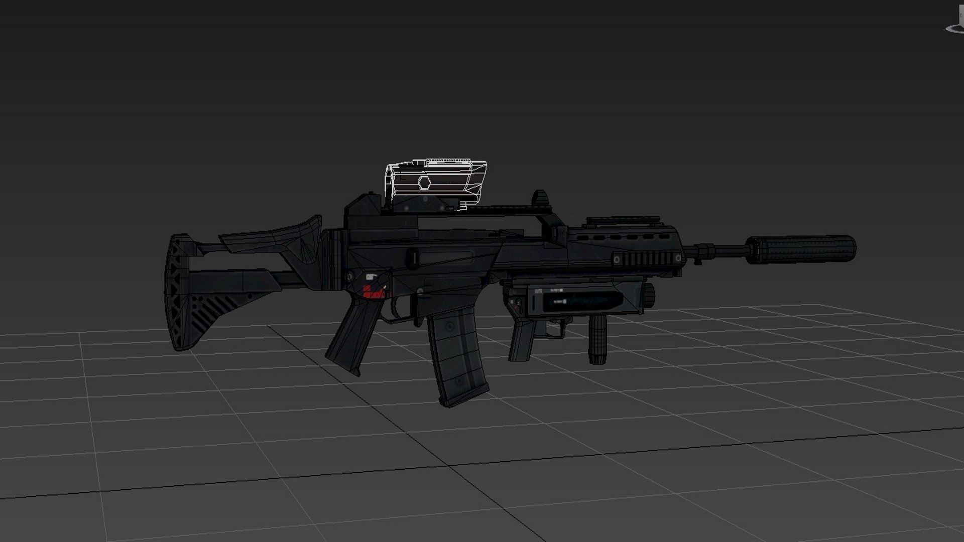 G36A3 Modification Pack 3D model - TurboSquid 1829182