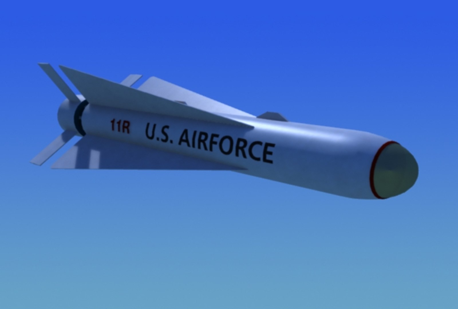 3d Model Agm-65 Maverick Guided Missile