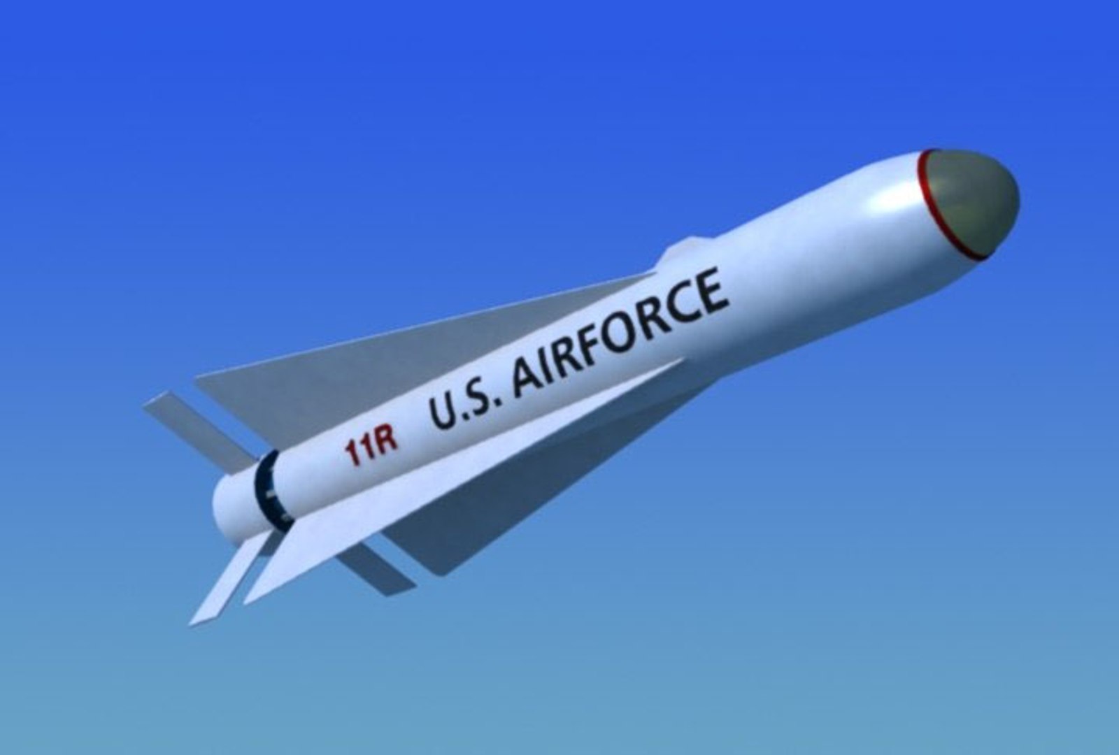 3d Model Agm-65 Maverick Guided Missile