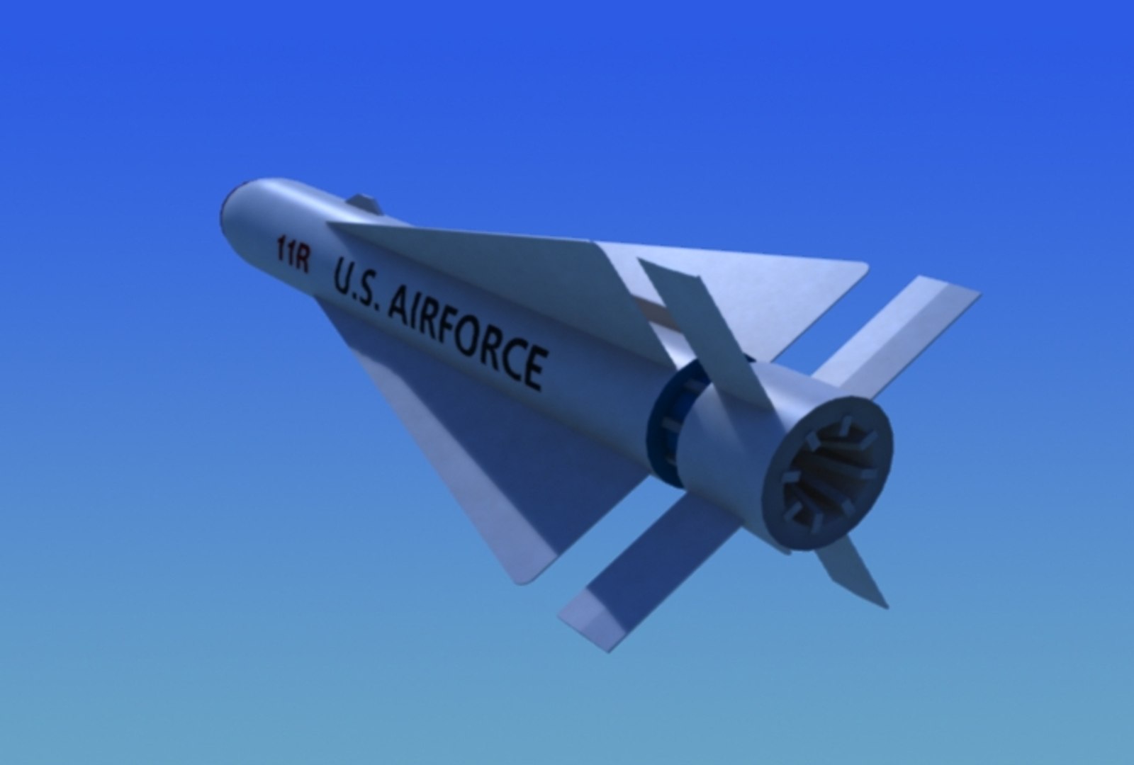 3d Model Agm-65 Maverick Guided Missile