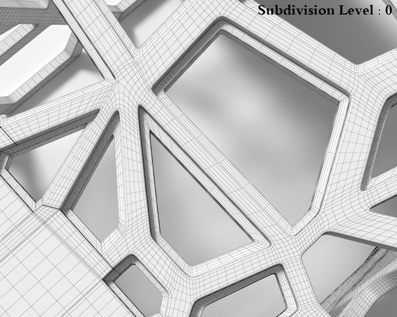 3D branching table model - TurboSquid 1262870