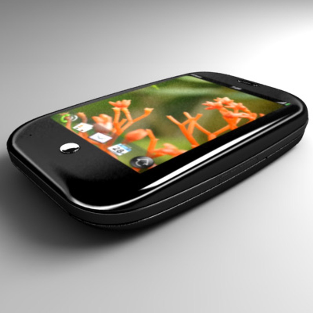 Palm Pre Mobile Phone 3d Model