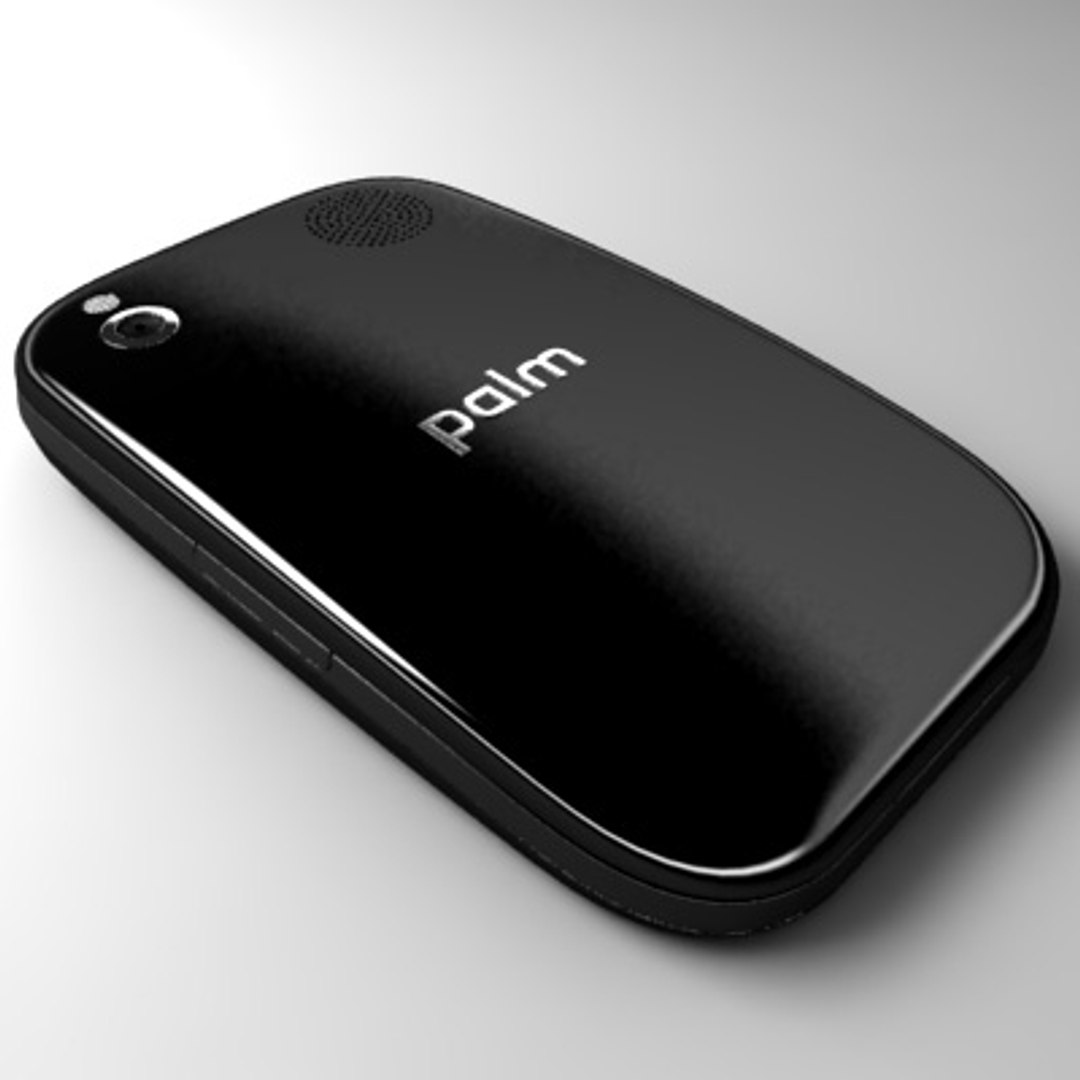 Palm Pre Mobile Phone 3d Model