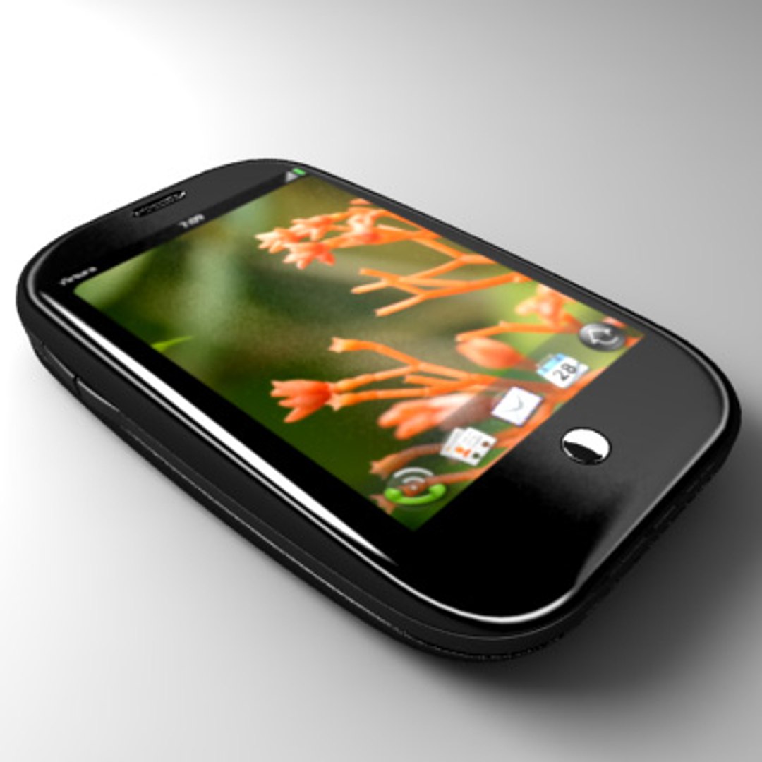 Palm Pre Mobile Phone 3d Model