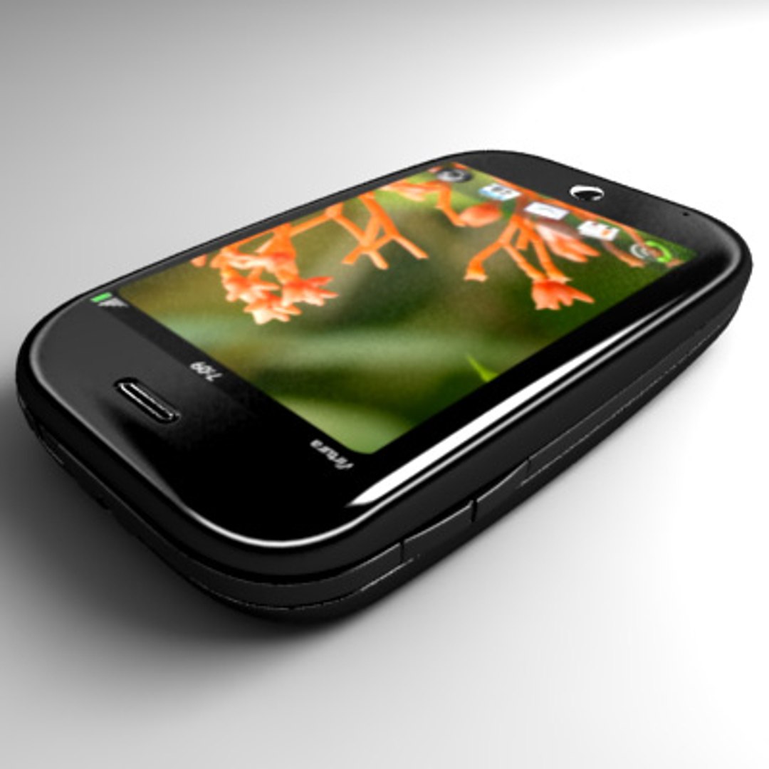 Palm Pre Mobile Phone 3d Model