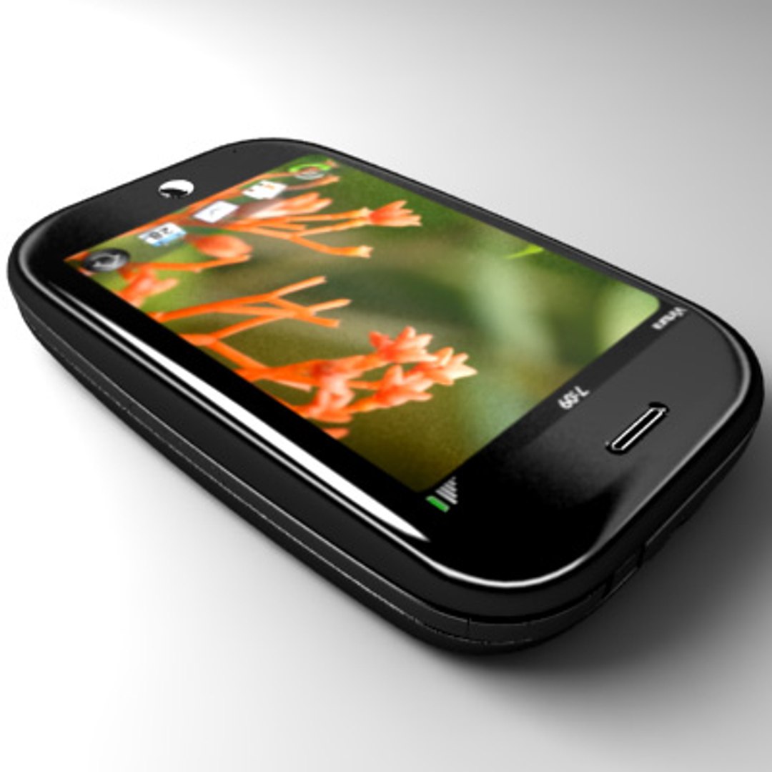 Palm Pre Mobile Phone 3d Model