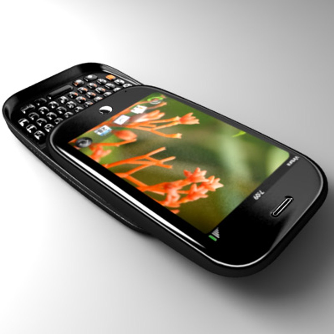 Palm Pre Mobile Phone 3d Model