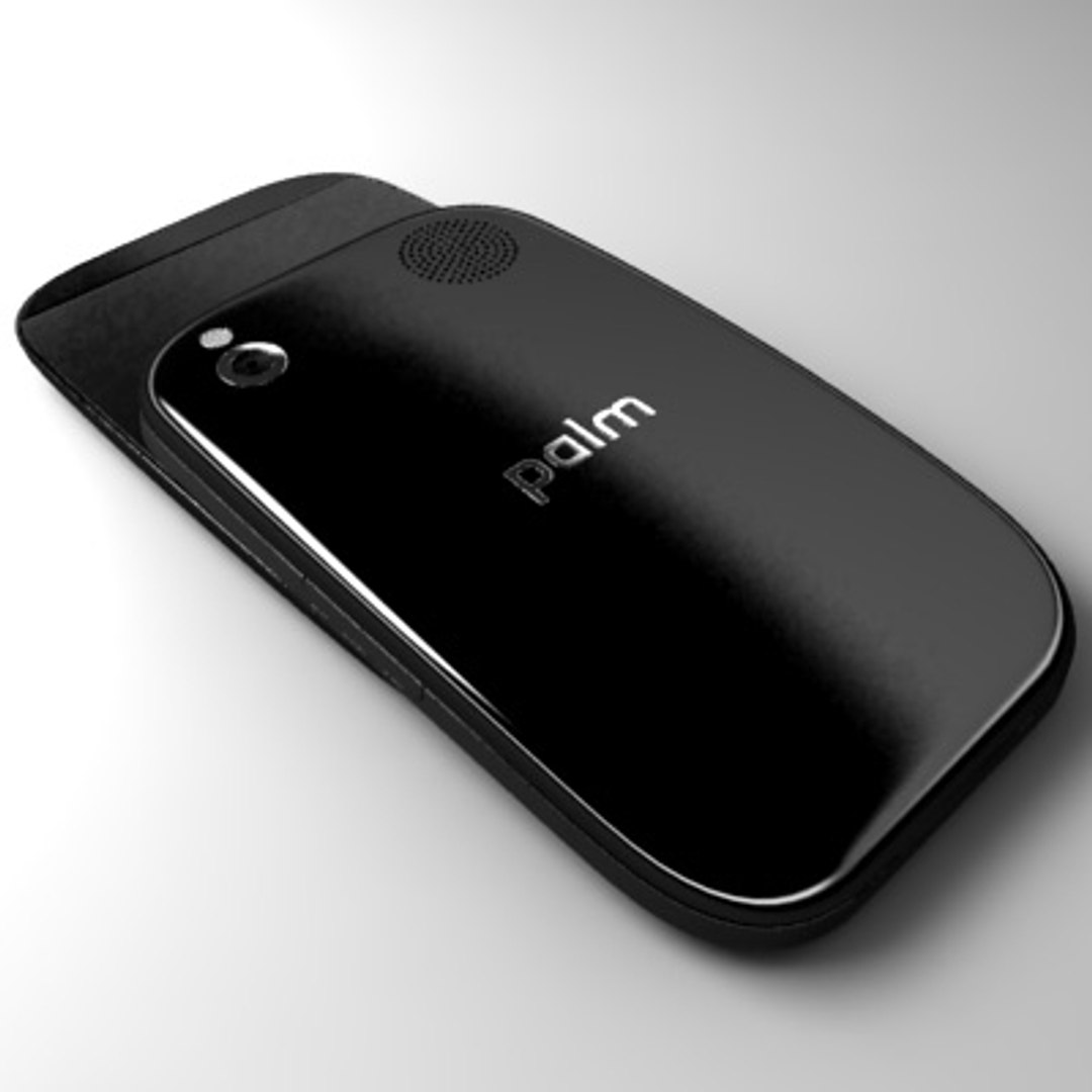 Palm Pre Mobile Phone 3d Model