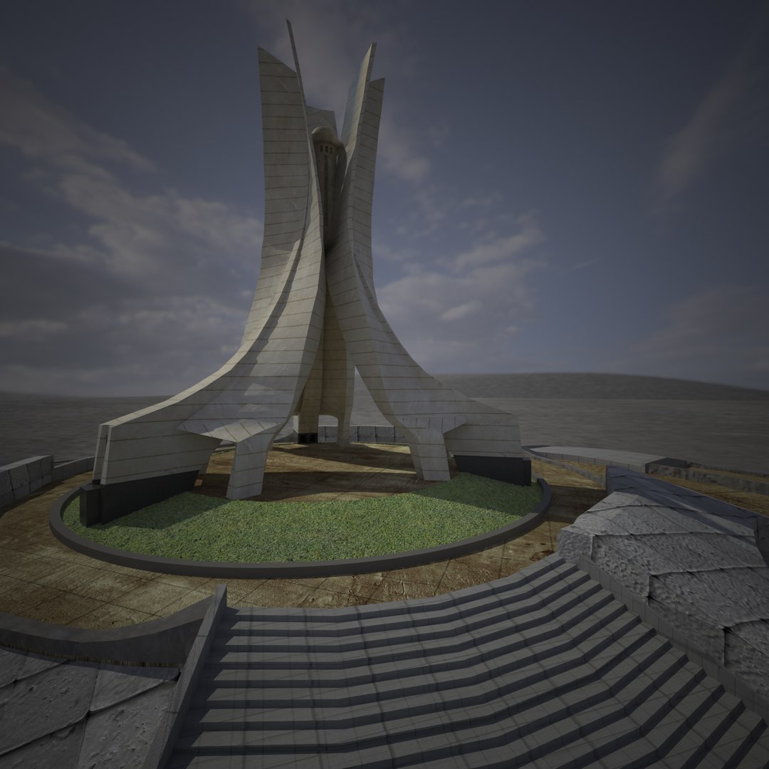 3D Martyrs Memorial Model - TurboSquid 1258332