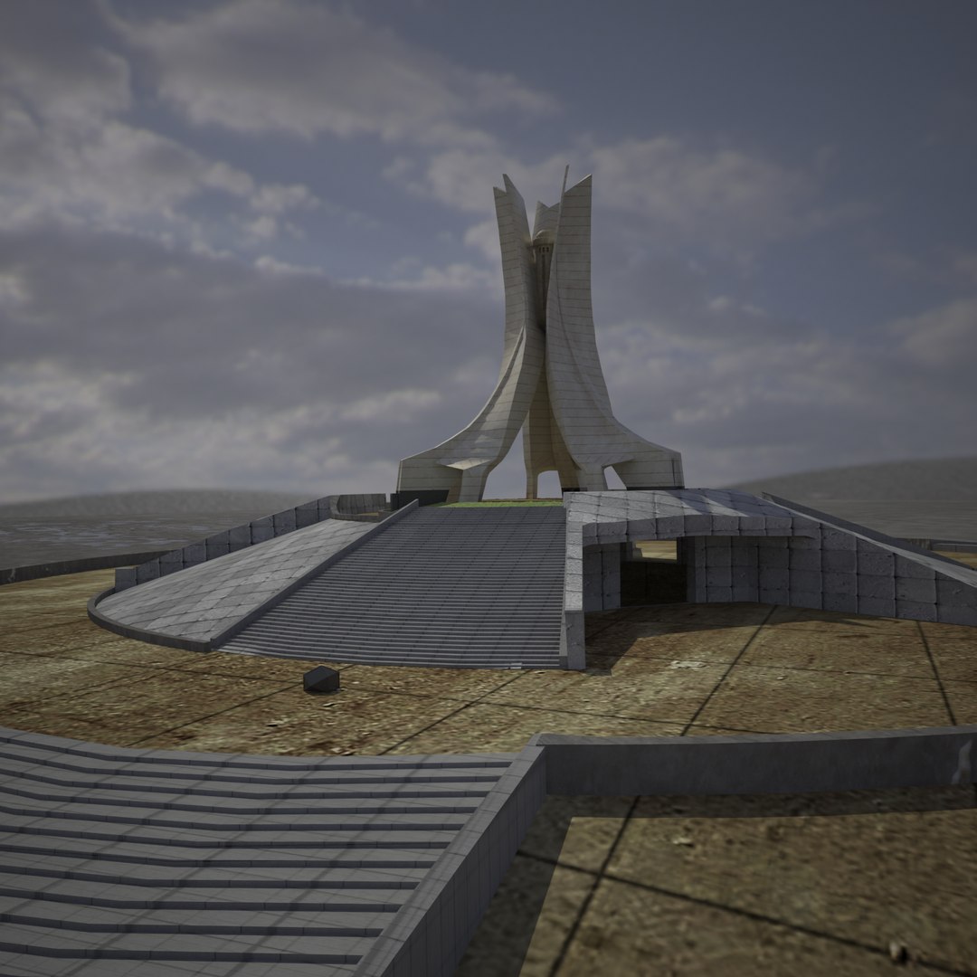 3D Martyrs Memorial Model - TurboSquid 1258332