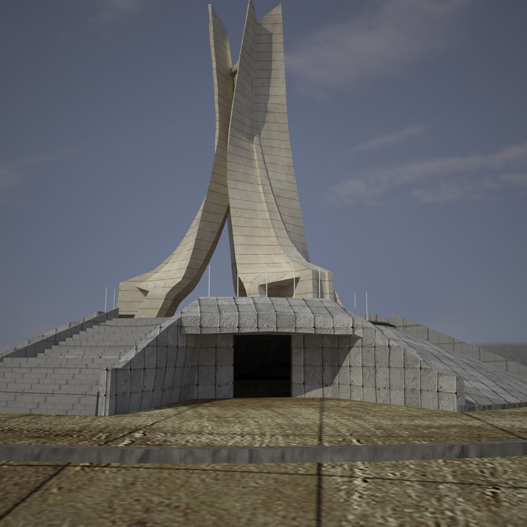 3D Martyrs Memorial Model - TurboSquid 1258332