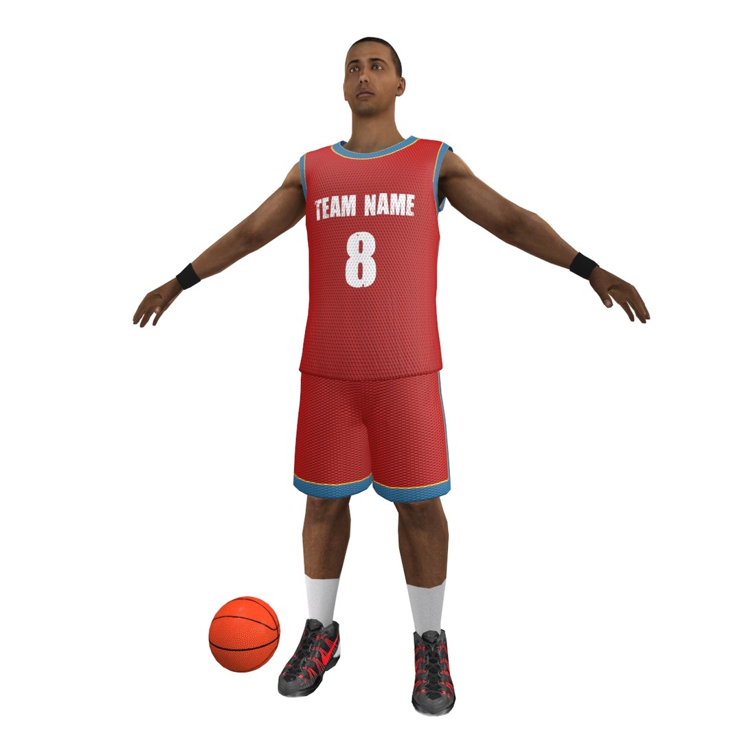 Basketball Player Ball 3d Max