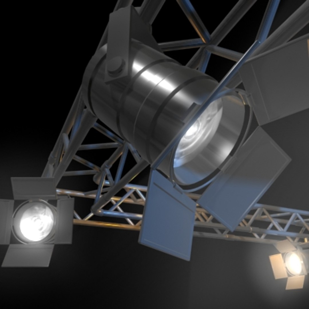 Lighting Rig 3d Model