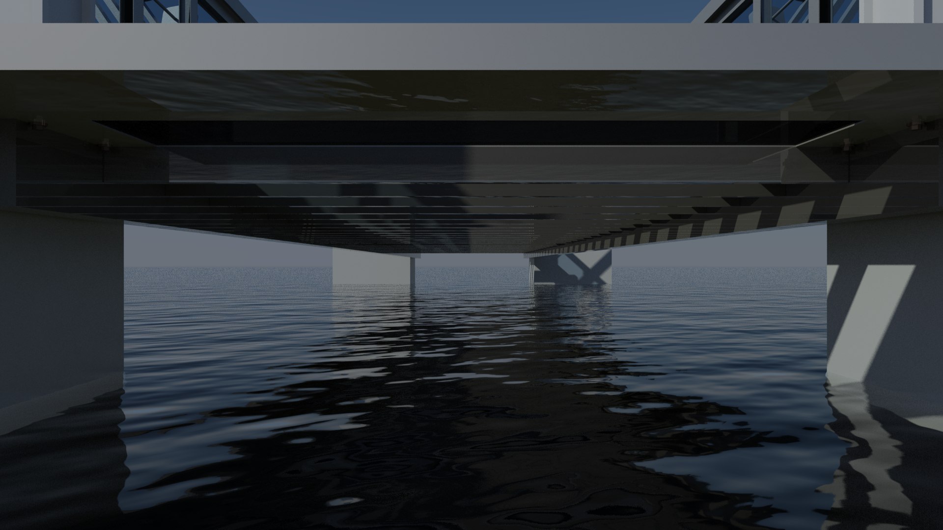 3d Model Glass Bridge