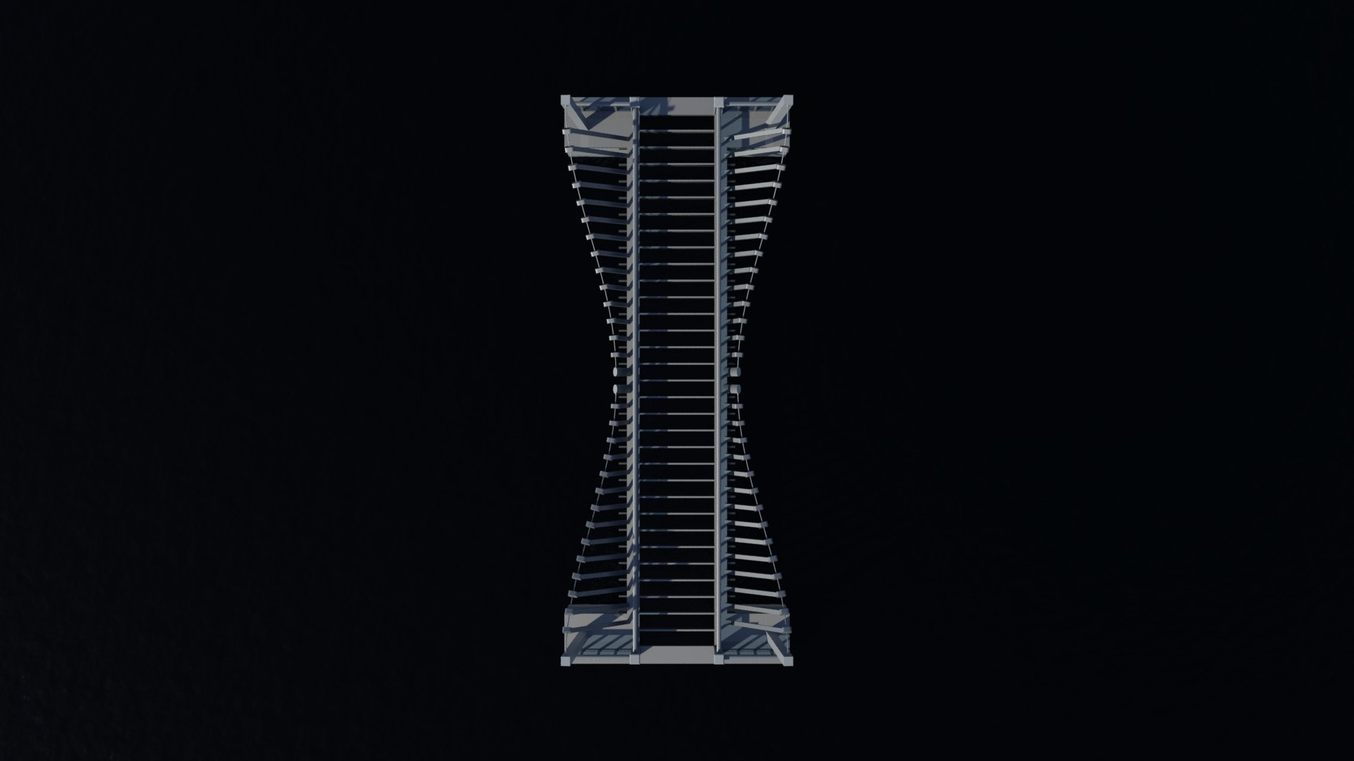 3d Model Glass Bridge