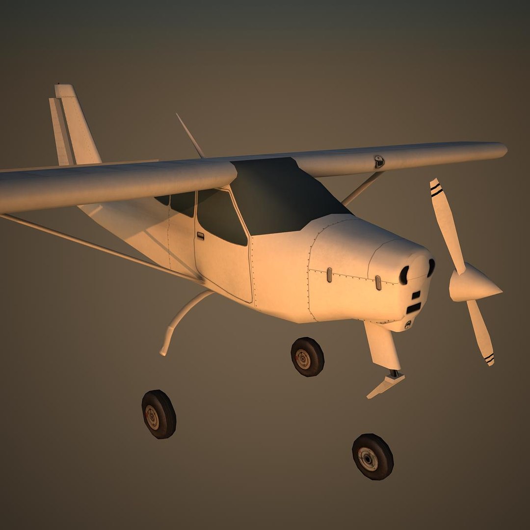Tecnam P92 3d Max