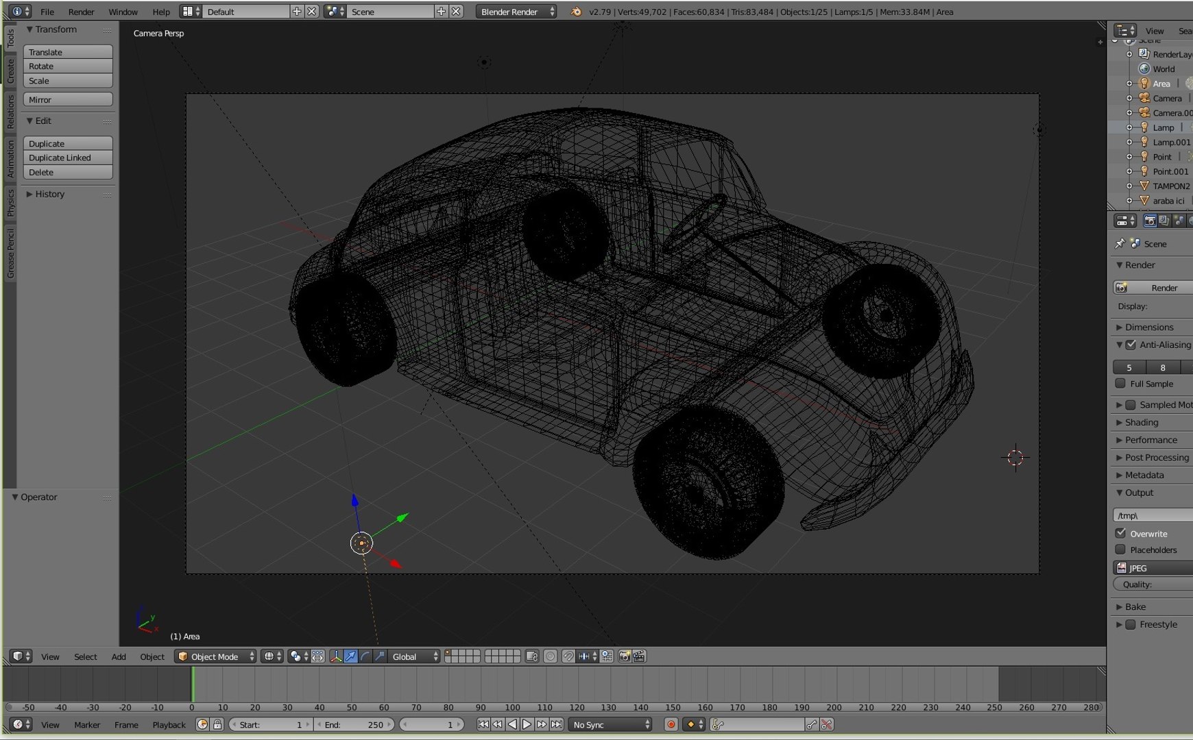 3D model wos car - TurboSquid 1192997