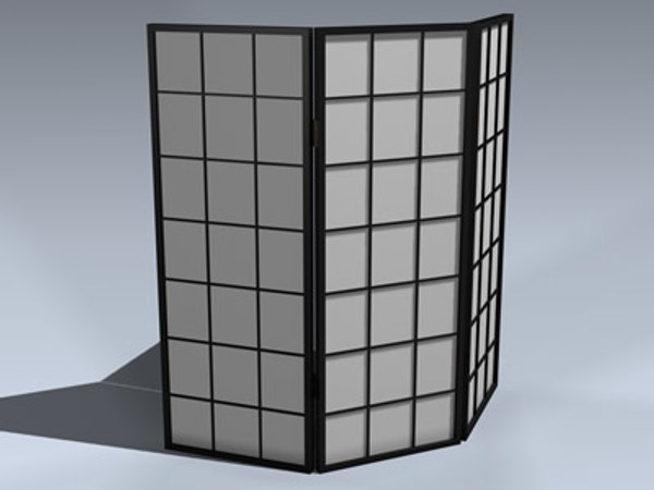 3D Shoji Models | TurboSquid