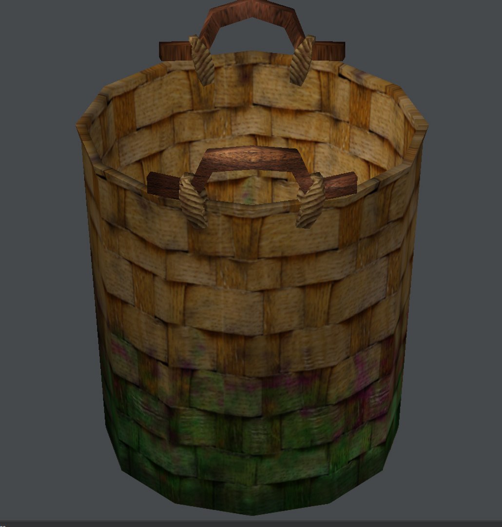 3d Basket Model
