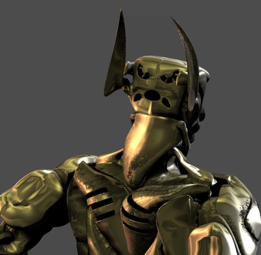 Robots Anime 3d Model